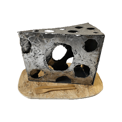 Metal Cheese Block | Brandon Hartley